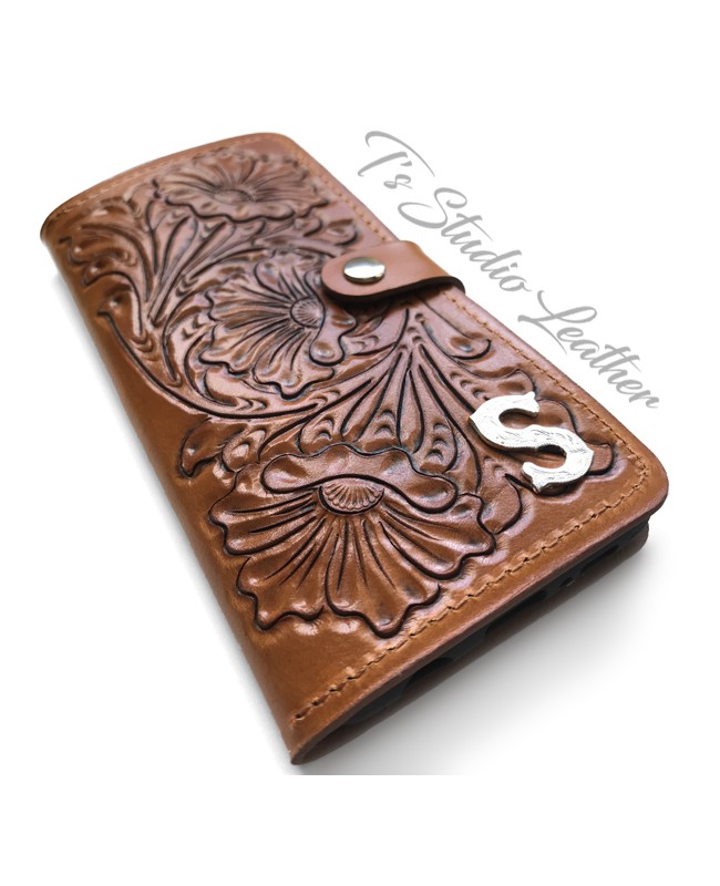 Ts Studio Leather Hand Tooled Phone Cases, Handbags, Wallets, Western ...